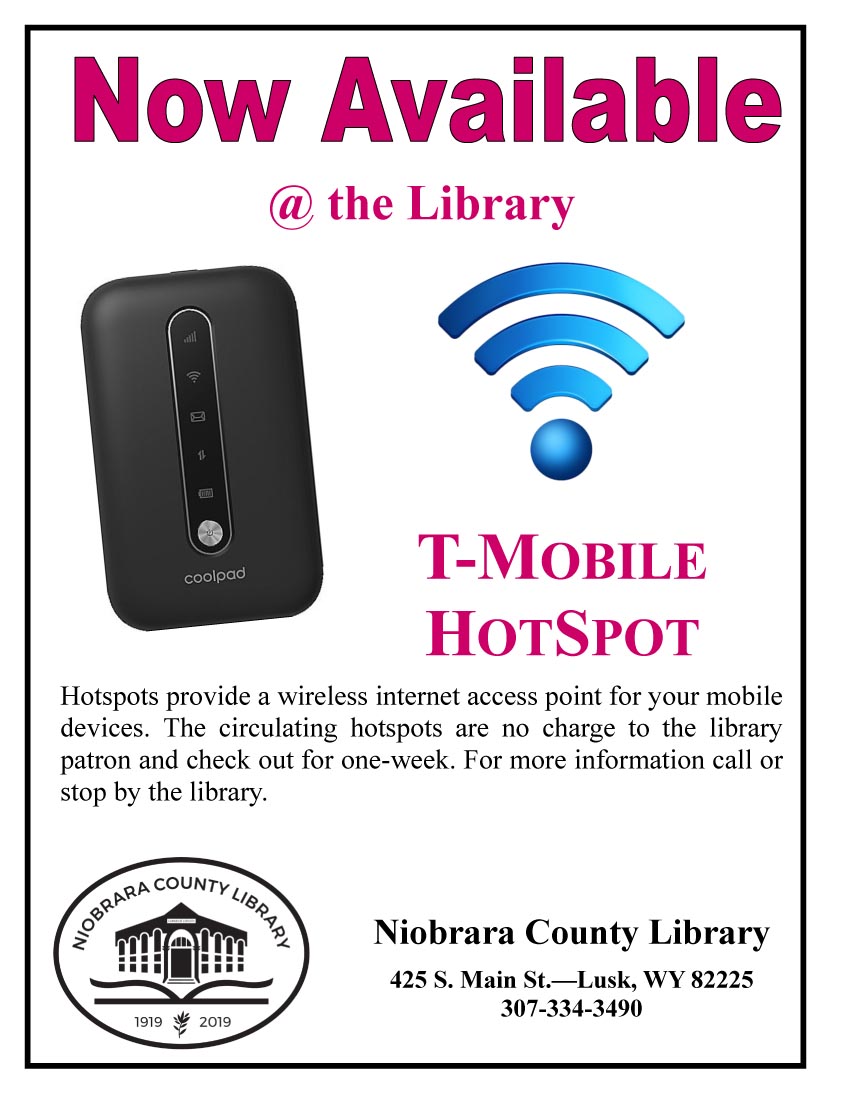Library News - Niobrara County Library