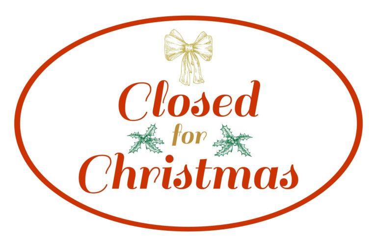 Library Closed - Christmas - Niobrara County Library
